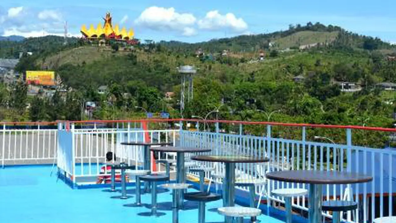 Serunya Merayakan Malam Tahun Baru di Atas Kapal Selat Sunda - Citizen6 Liputan6.com