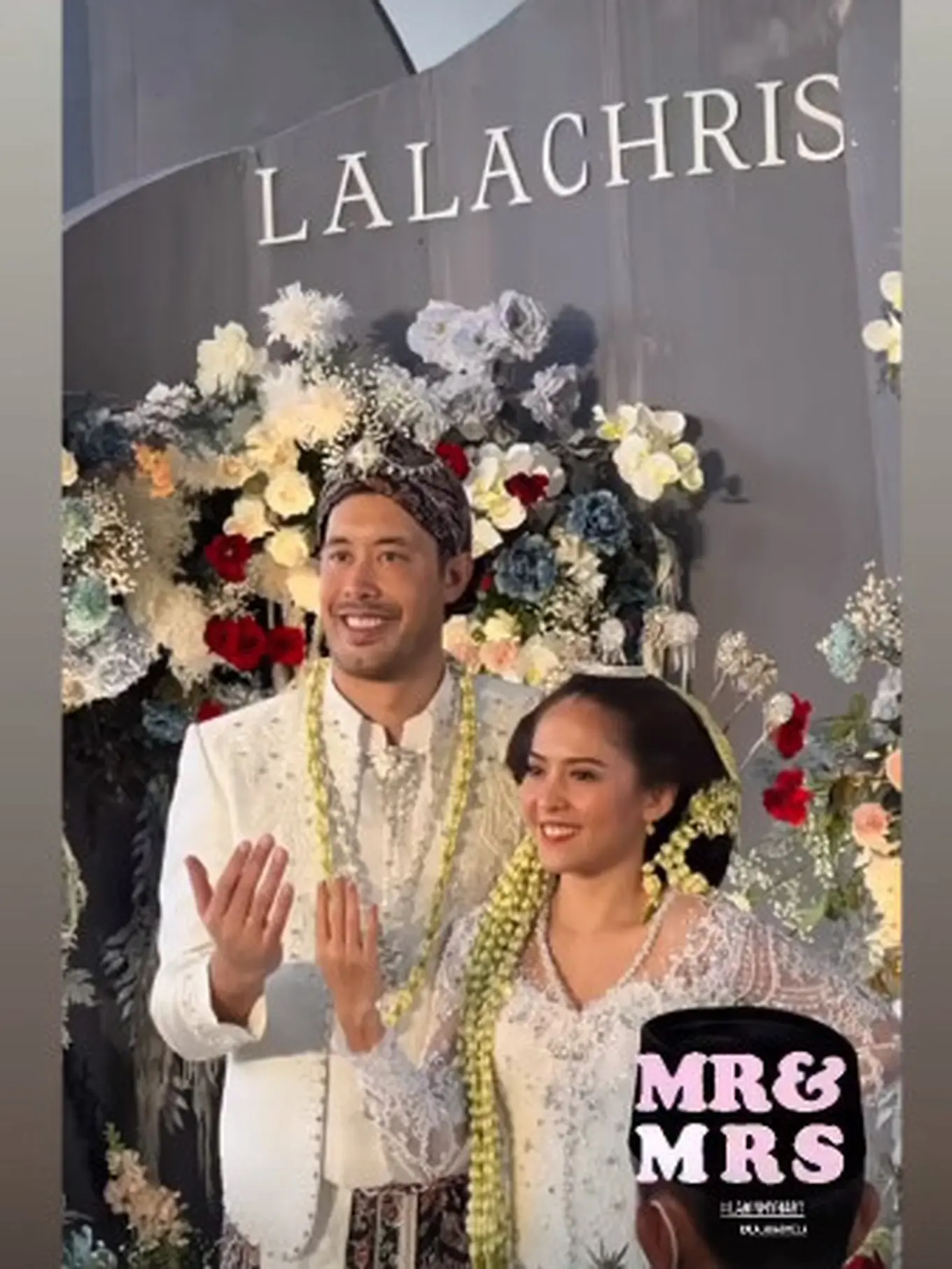 Selamat, Lala Karmela Resmi Menikah dengan Chris Hartland