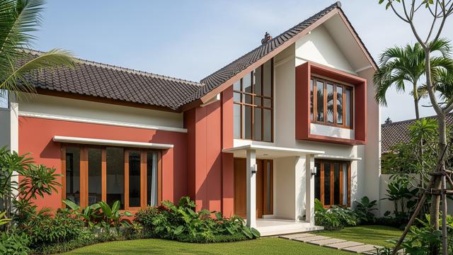 10 Kombinasi Warna Earth Tone, Bikin Eksterior Rumah Hangat dan Elegan