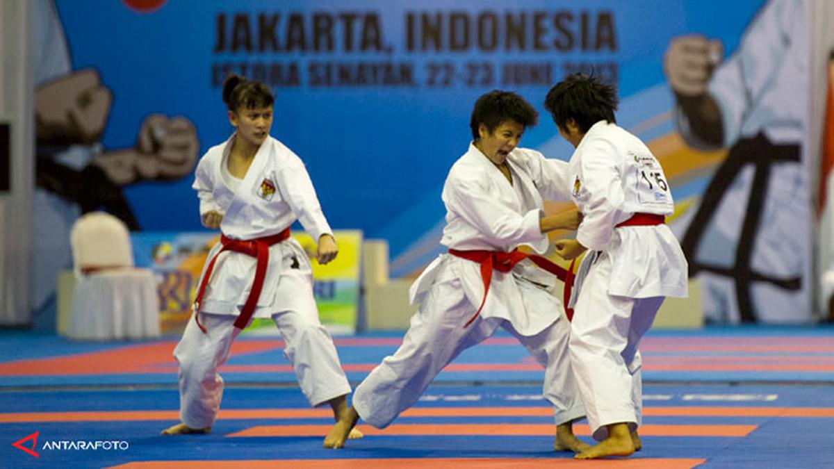 Indonesia Juara Umum Kejuaraan Dunia Karate 2013 - Bola Liputan6.com
