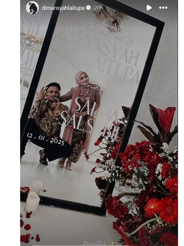6 Momen Salma Salsabil dan Dimansyah Laitupa Resmi Tunangan, Jadi Hari ...