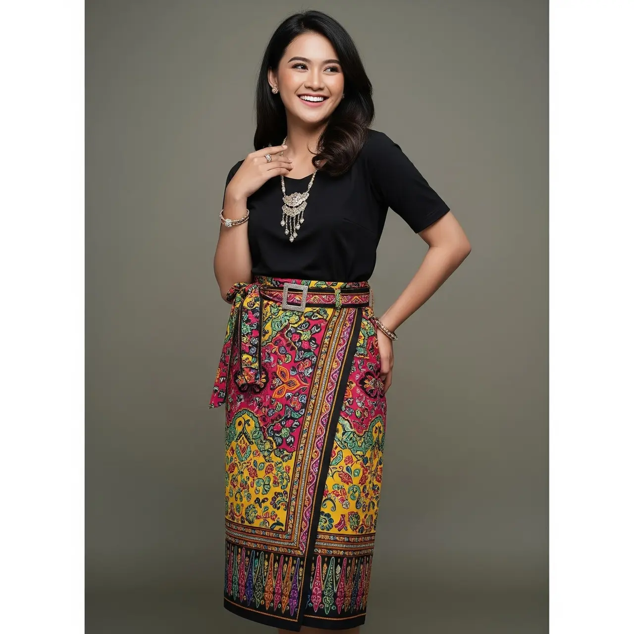 13 Model Rok Span Terbaru 2025, Tampil Menawan & Langsing dengan Siluet ...