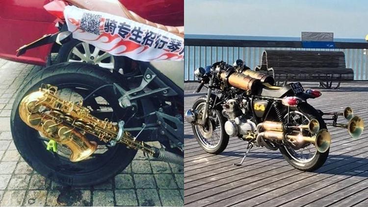 10 Potret Modifikasi Knalpot Motor yang Siap Ikut Orkestra, Dijamin ...