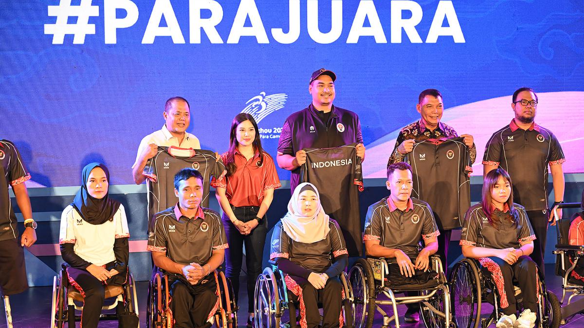 Foto Npc Indonesia Luncurkan Jersey Untuk Kontingen Asian Para Games