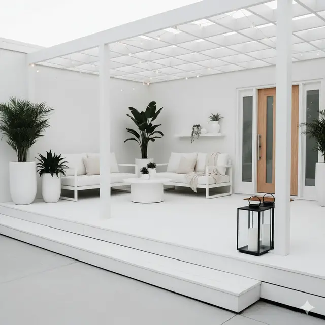 7 Contoh Model Teras Depan Rumah Minimalis, Inspirasi Hunian Sederhana 2025