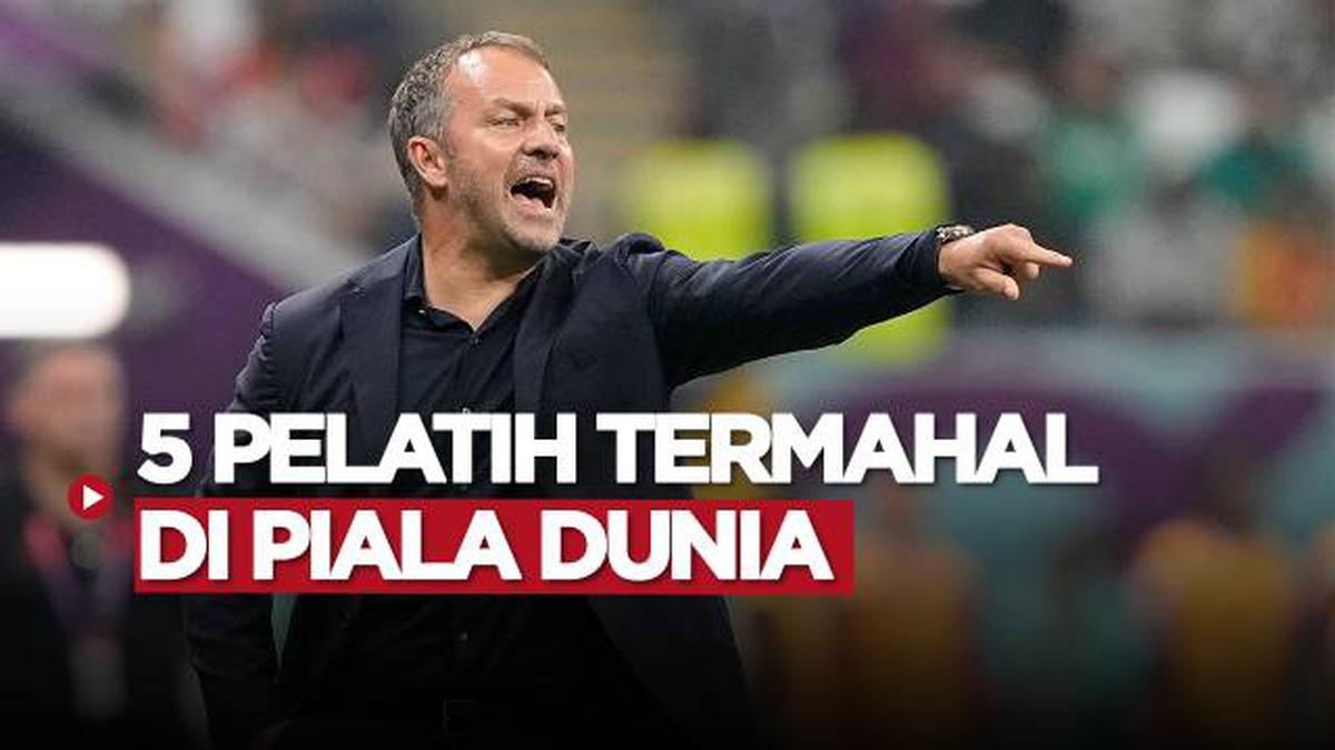 VIDEO: 5 Pelatih Termahal di Piala Dunia 2022 - Piala Dunia Bola.com