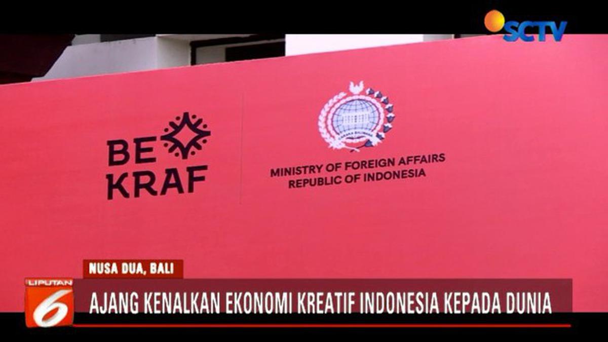 Bekraf, Ajang Mengenalkan Produksi Ekonomi Kreatif Anak Bangsa ke Mata ...