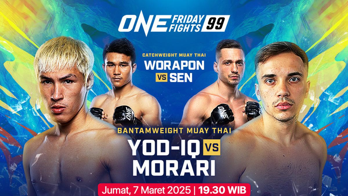 Link Live Streaming ONE Championship: ONE Friday Fights 99 di Vidio