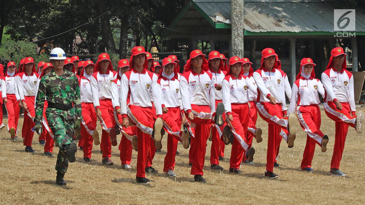 FOTO: Intip Calon Paskibraka Nasional 2019 Berlatih Baris-berbaris ...