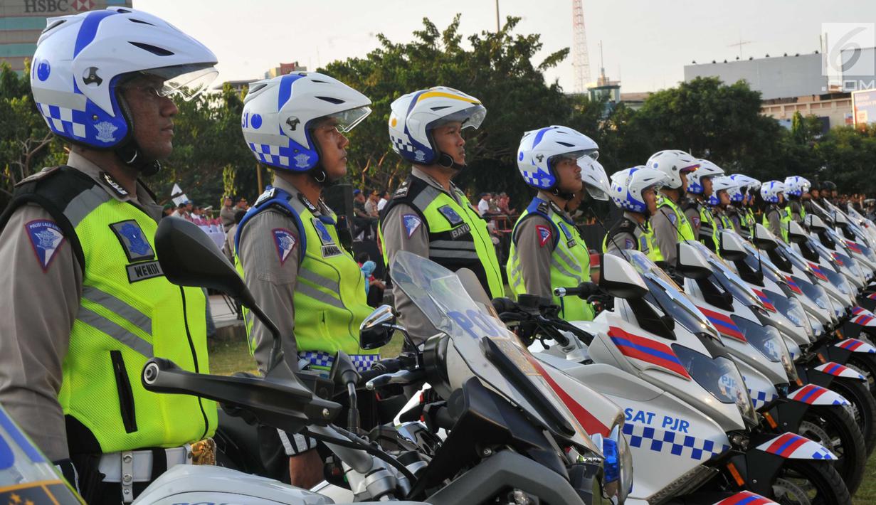 FOTO: Semarang Gelar Apel Pasukan Pengamanan Lebaran 2019 - Foto ...