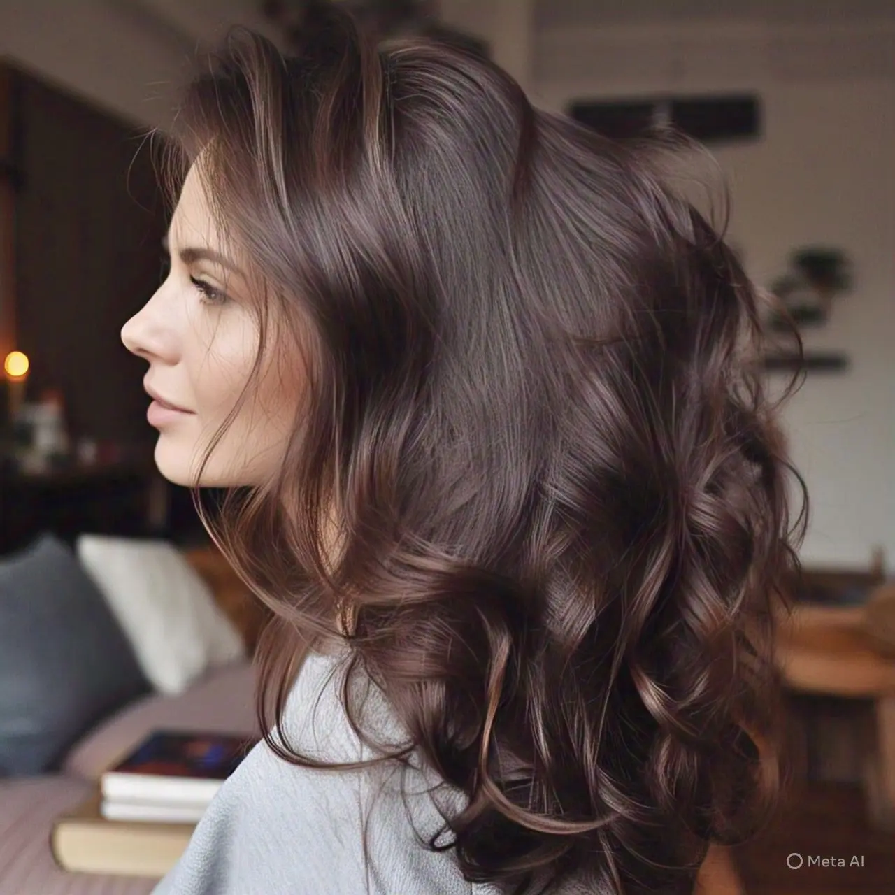 7 Inspirasi Warna Rambut Coklat Gelap Yang Cantik Dan Elegan Sudah Jadi
