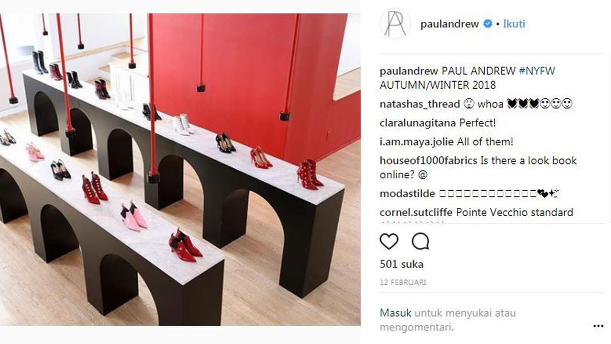 Brand Sepatu Paul Andrew Luncurkan Layanan Personalisasi - Fashion ...