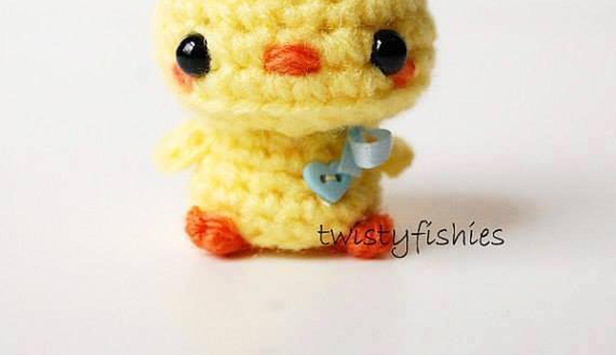 Imut Dan Lucunya Boneka Rajut Mini Bikin Gemas - Photo Fimela.com