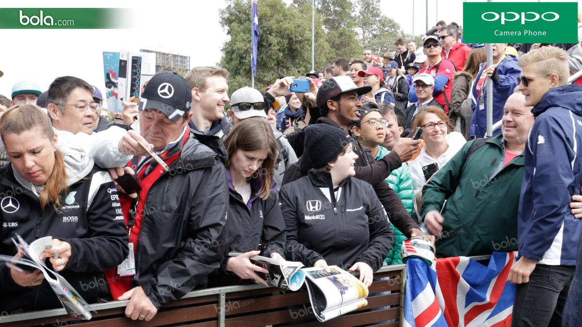 Eksklusif dari Melbourne: Berburu Bintang F1 di Melbourne Walk