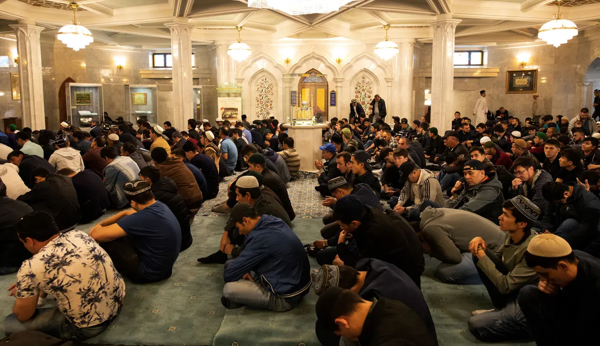 FOTO: Melihat Pelaksanaan Salat Idul Fitri di Sejumlah Negara - Foto ...