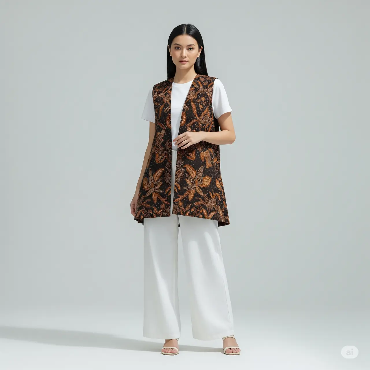 6 Model Vest Batik Wanita Modern Terbaru yang Wajib Anda Miliki - Hot ...