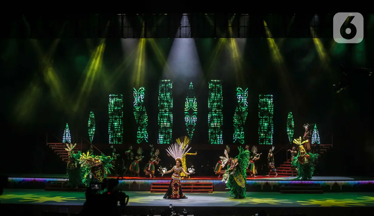 Pagelaran Sabang Merauke "Pahlawan Nusantara" Semarakkan HUT ke-78 RI - Foto Liputan6.com