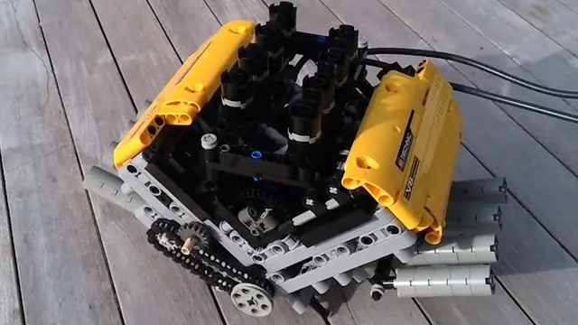 Kreatif, 'Mesin' Ferrari Ini Dibuat dari Lego - Otomotif Liputan6.com