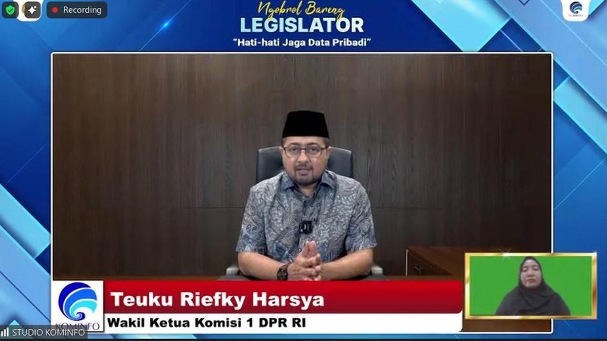Kasus Kebocoran Data Meningkat, Wakil Ketua Komisi I DPR RI Imbau ...