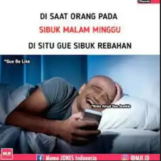 6 Meme Malam Minggu Ini Bikin Ngakak, Suara Hati Para Jomblo - Hot ...