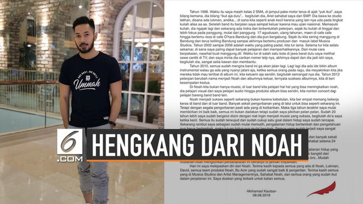 VIDEO: Hengkang dari Noah, Surat Uki Bikin Baper - Hot Liputan6.com