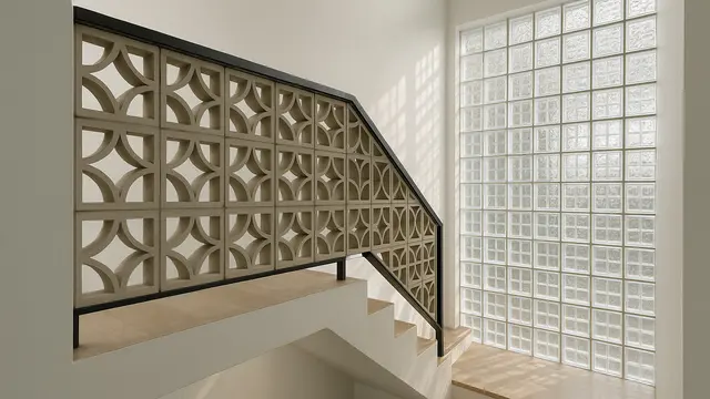 7 Model Rumah Minimalis Kombinasi Roster dan Glass Block, Hunian Cantik ...