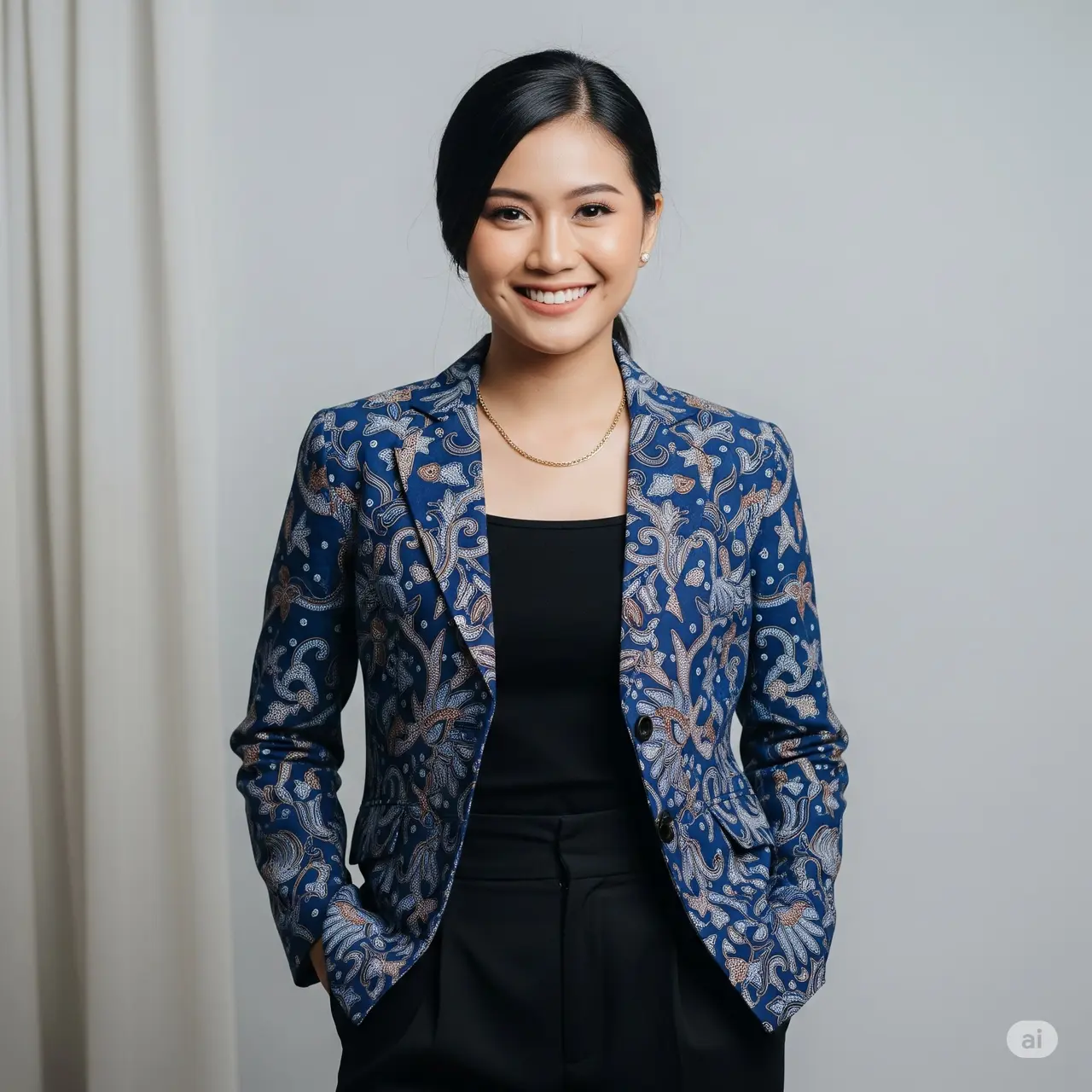 7 Model Jas Batik Wanita Modern Terbaru 2025 untuk Segala Acara - Hot ...