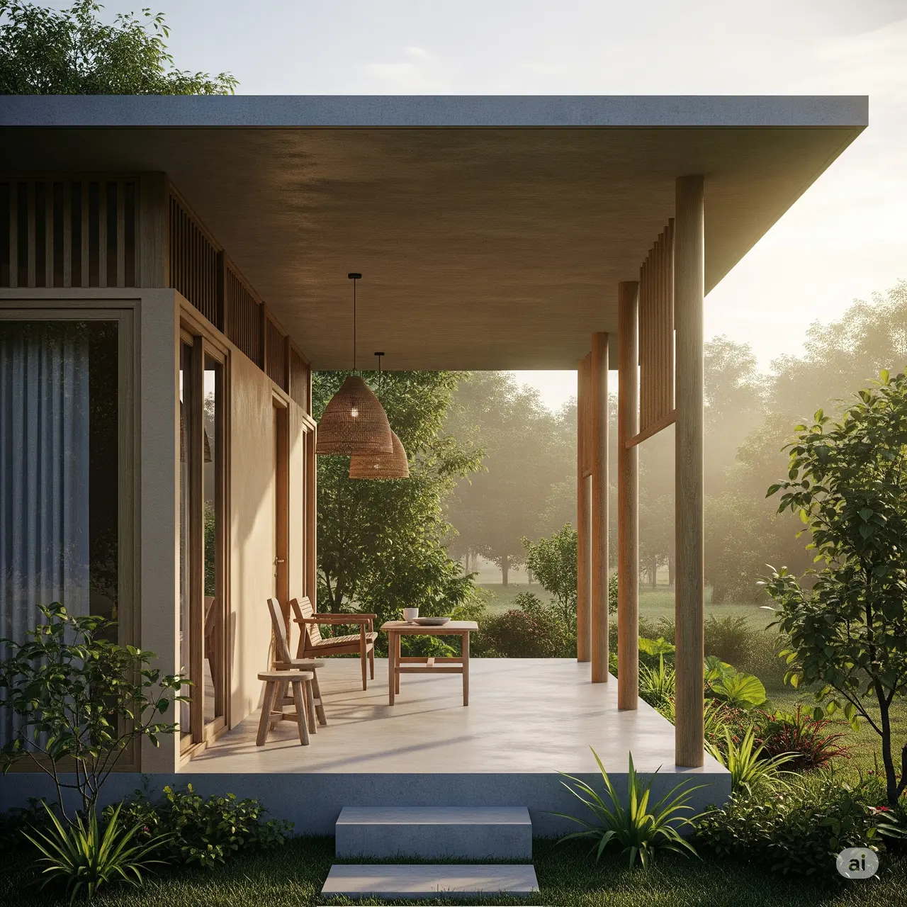 17 Model Dak Cor Teras Depan Rumah Modern dan Minimalis - Hot Liputan6.com