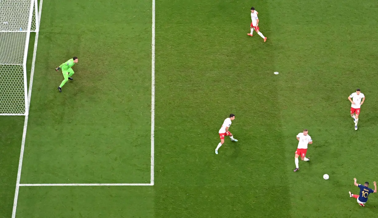 Foto: Tendangan Kencang Bos Kecil Antarkan Prancis ke Perempat Final ...