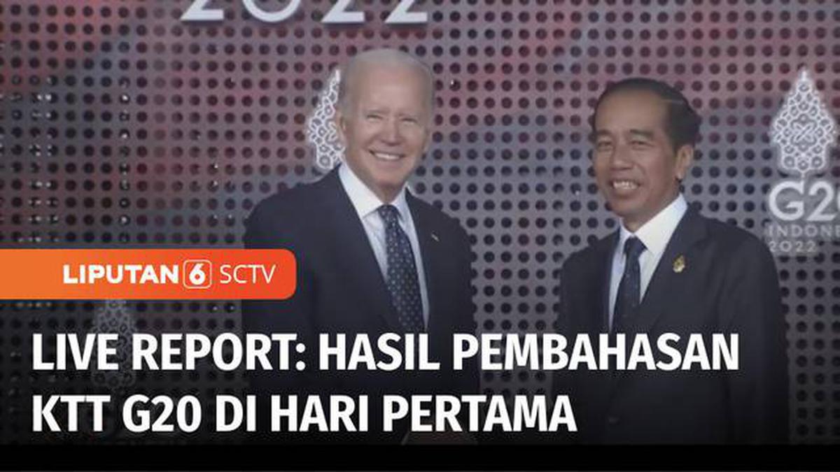 VIDEO: Live Report: Hasil Pembahasan KTT G20 Soal Ketahanan Pangan hingga Kesehatan - TV ...