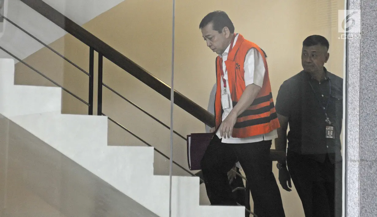 FOTO: Kasus E-KTP, Setya Novanto Bersaksi untuk Anang Sugiana - Foto ...