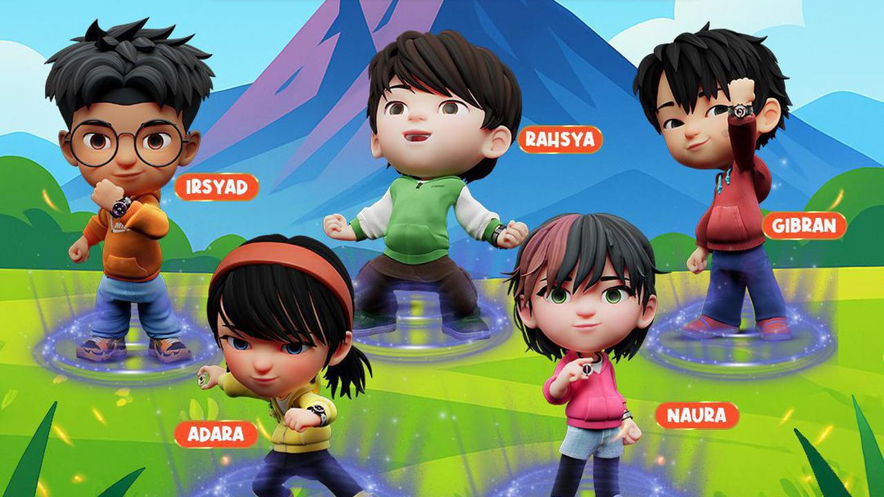 Magic 5 The Animation Siap Tayang di MentariTV, Animasi Lokal Karya ...