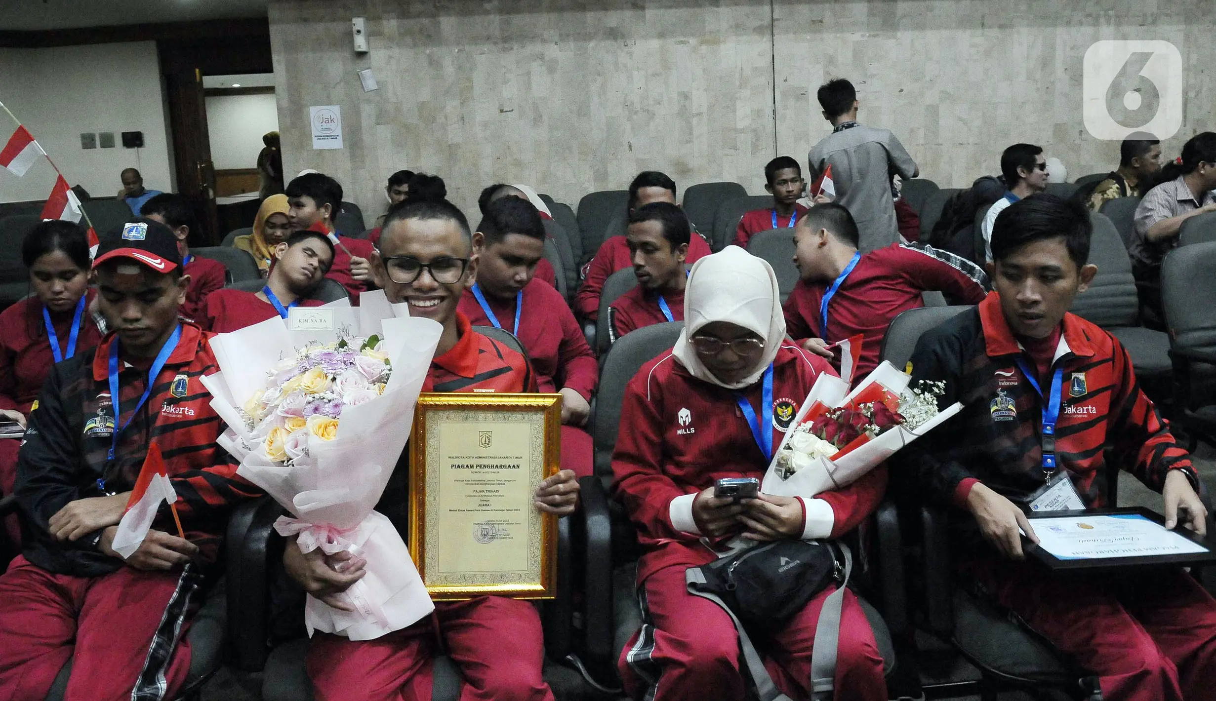 Atlet Disabilitas Berprestasi Dapat Penghargaan dari Wali Kota Jakarta Timur - Foto Liputan6.com