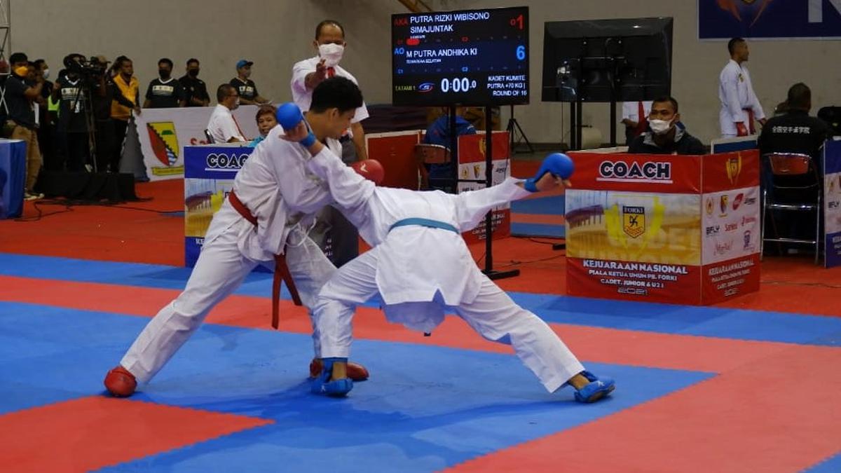 Kejurnas Karate PB FORKI 2021: DKI Jakarta Juara Umum