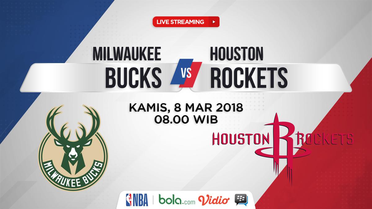 Bucks Vs Rockets: Pertahankan Konsistensi
