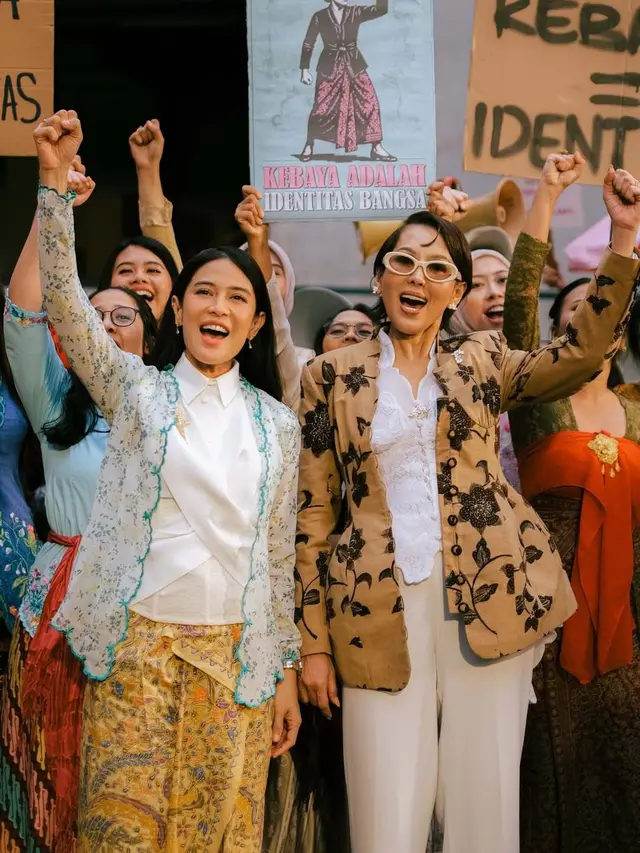 Model Kebaya Modern 7 Artis Pemain 'Kita Berkebaya' Rayakan Hari Kebaya Nasional - ShowBiz ...