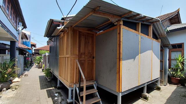 7 Model Rumah Kecil Semi Permanen 6x10 di Gang Sempit, Fungsional dan ...