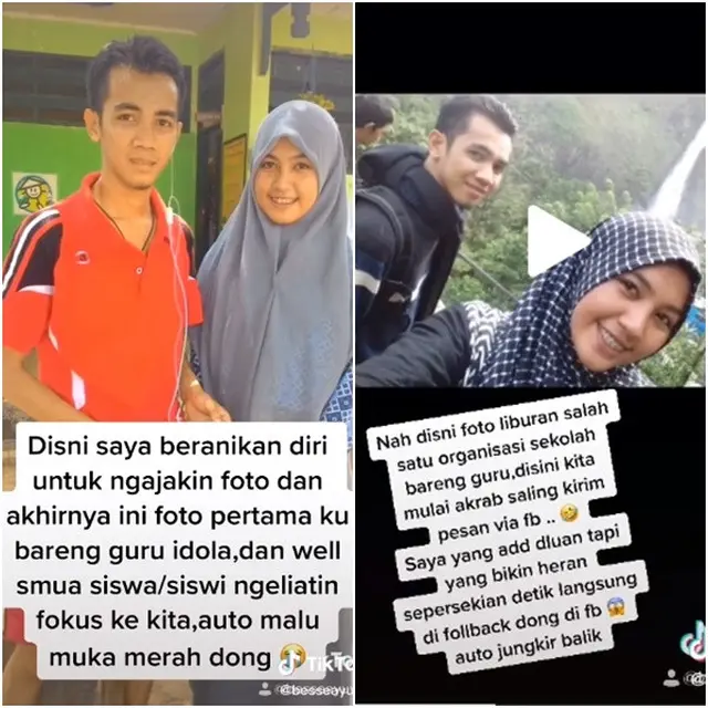 Viral Kisah Murid Nikah dengan Gurunya Sendiri, Bikin Baper - Hot Liputan6.com