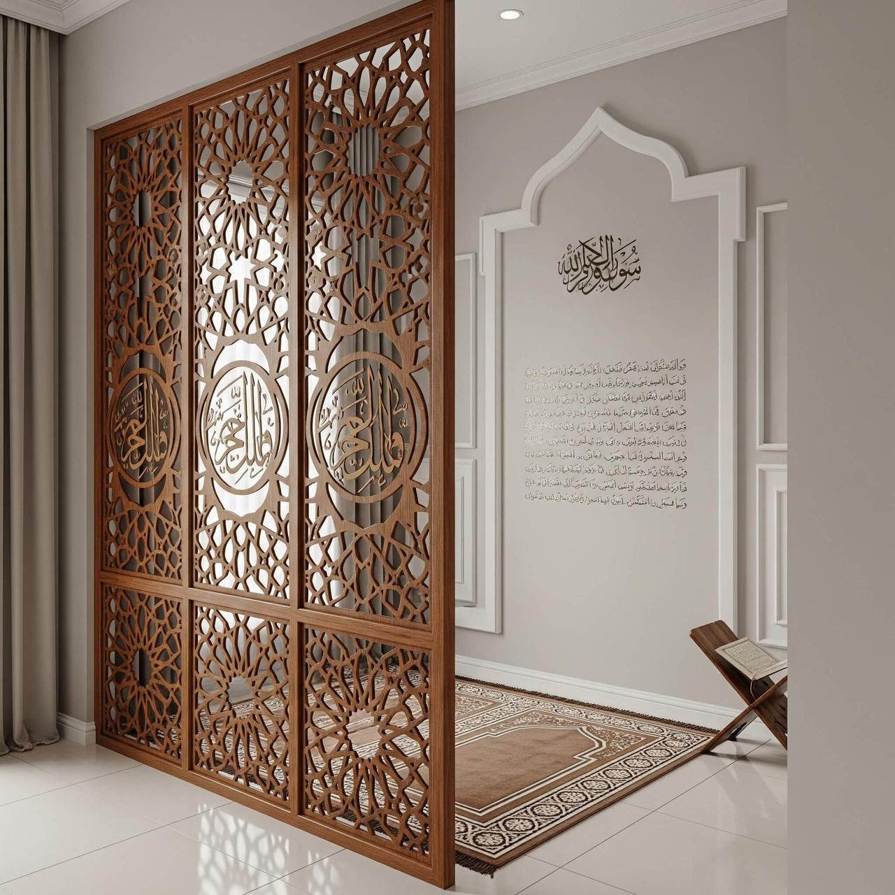 12 Inspirasi Desain Mushola di Dalam Rumah, Ciptakan Ruang Ibadah ...