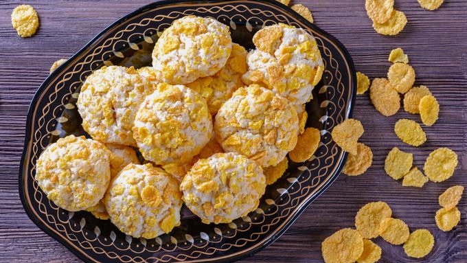 Resep Cornflakes Cookies, Kue Kering Jagung Renyah - Food Fimela.com