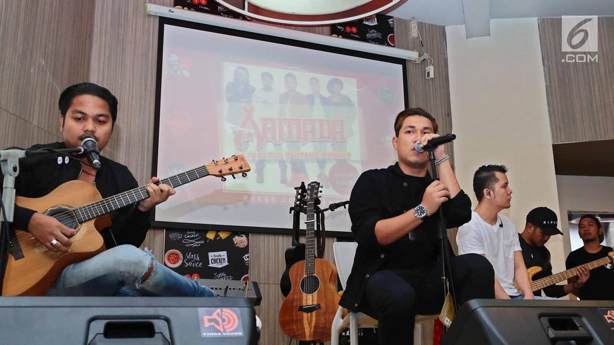 Armada Band Luncurkan Album Kelima - Foto Liputan6.com