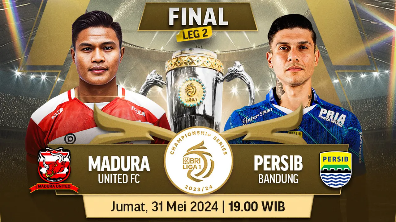 Link Siaran Langsung BRI Liga 1: Madura United vs Persib Bandung di Vidio, 31 Mei 2024 ...