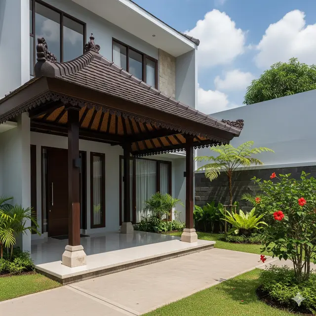 7 Model Atap Teras Rumah Bagian Depan yang Sejuk, Anti Gerah Saat Siang ...