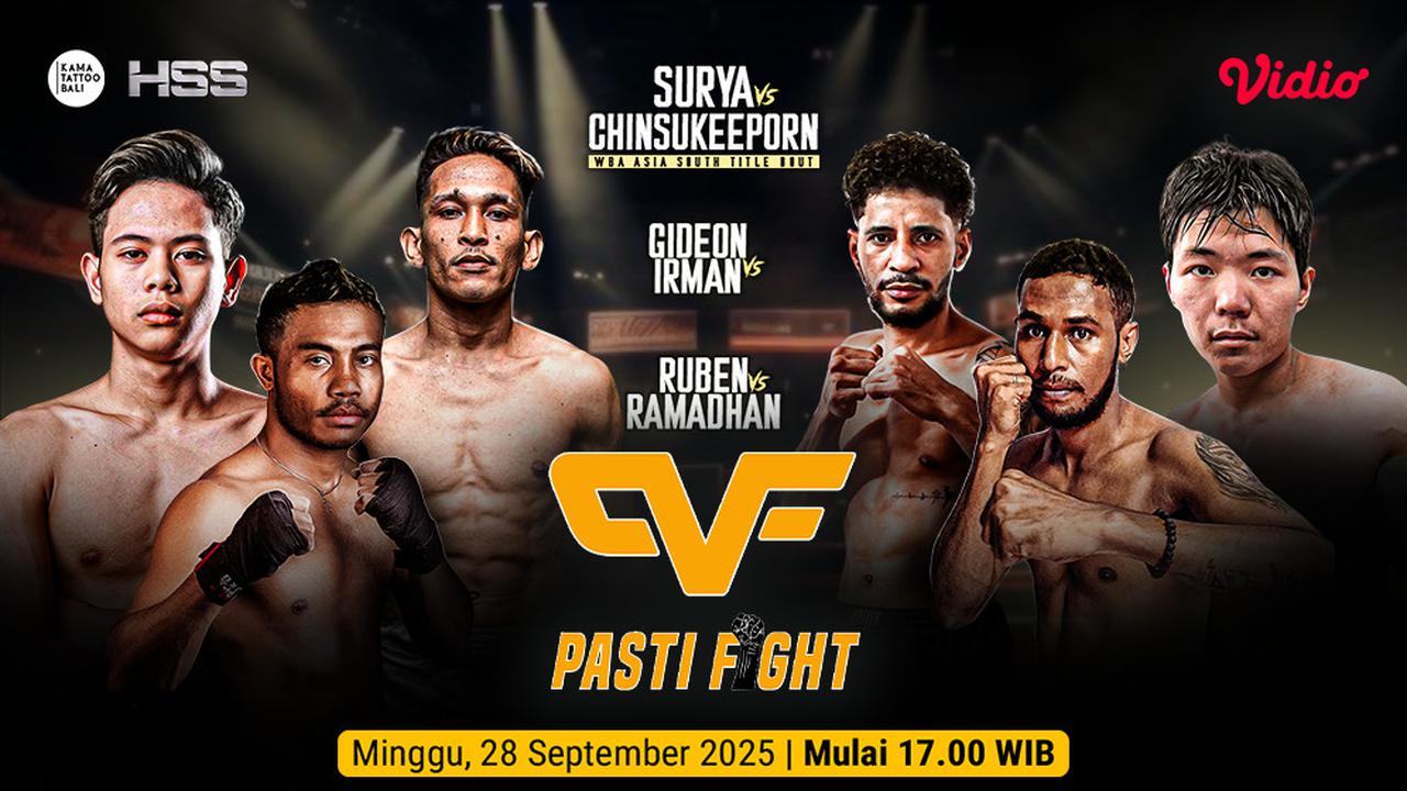 Hanya Rp29 Ribu Saksikan Pasti Fight X HSS Sepuasnya di Vidio!