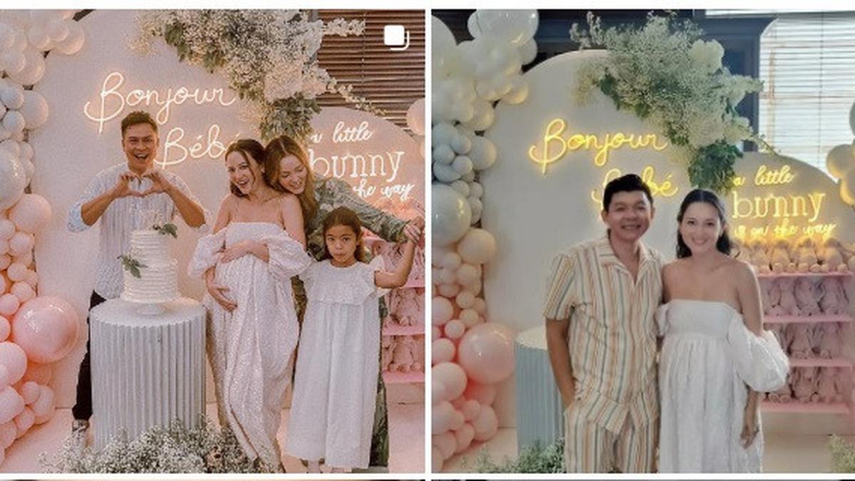 5 Potret Julie Estelle Gelar Baby Shower Kehamilan Pertama, Aura ...