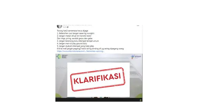 Cek Fakta: Pesan Berantai Kemenkes Imbau Anak Tidak Berenang dan ke Playground, Simak Faktanya ...