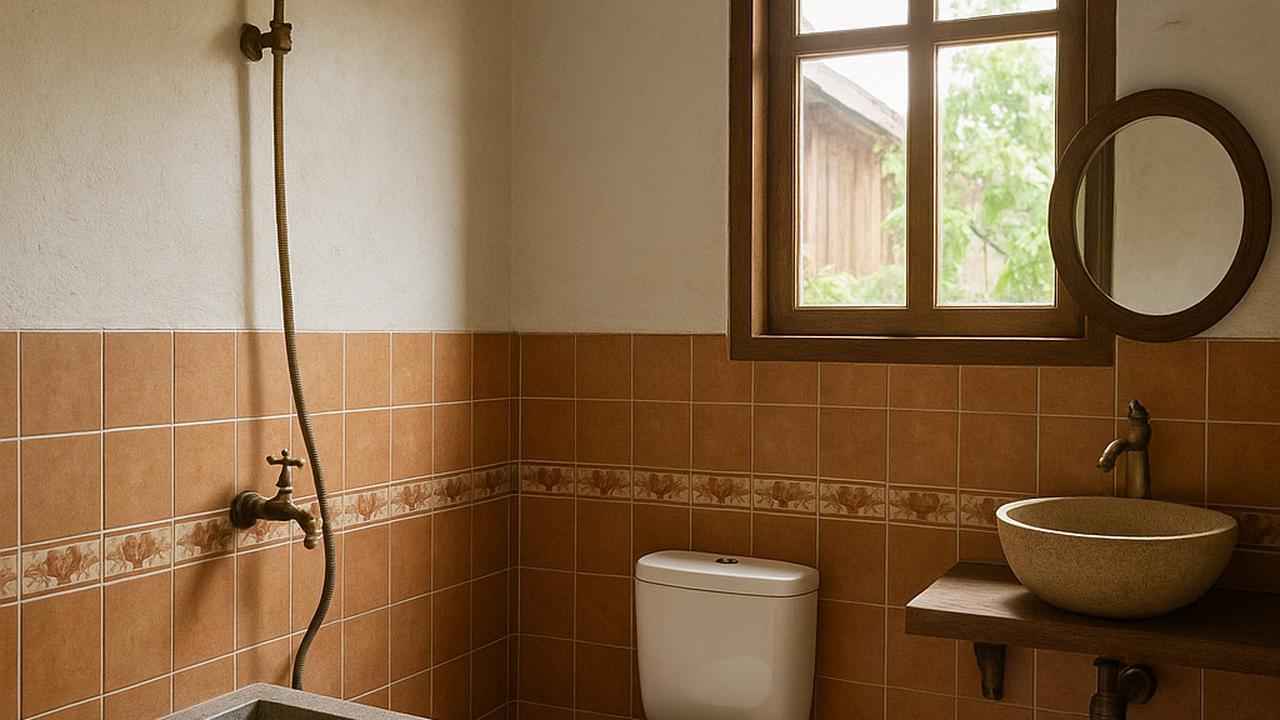 8 Model Kamar Mandi Minimalis dengan Bak Mandi Teraso yang Elegan