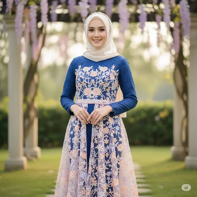 10 Rekomendasi Model Baju Gamis Pesta Mewah dan Elegan untuk Hijabers ...