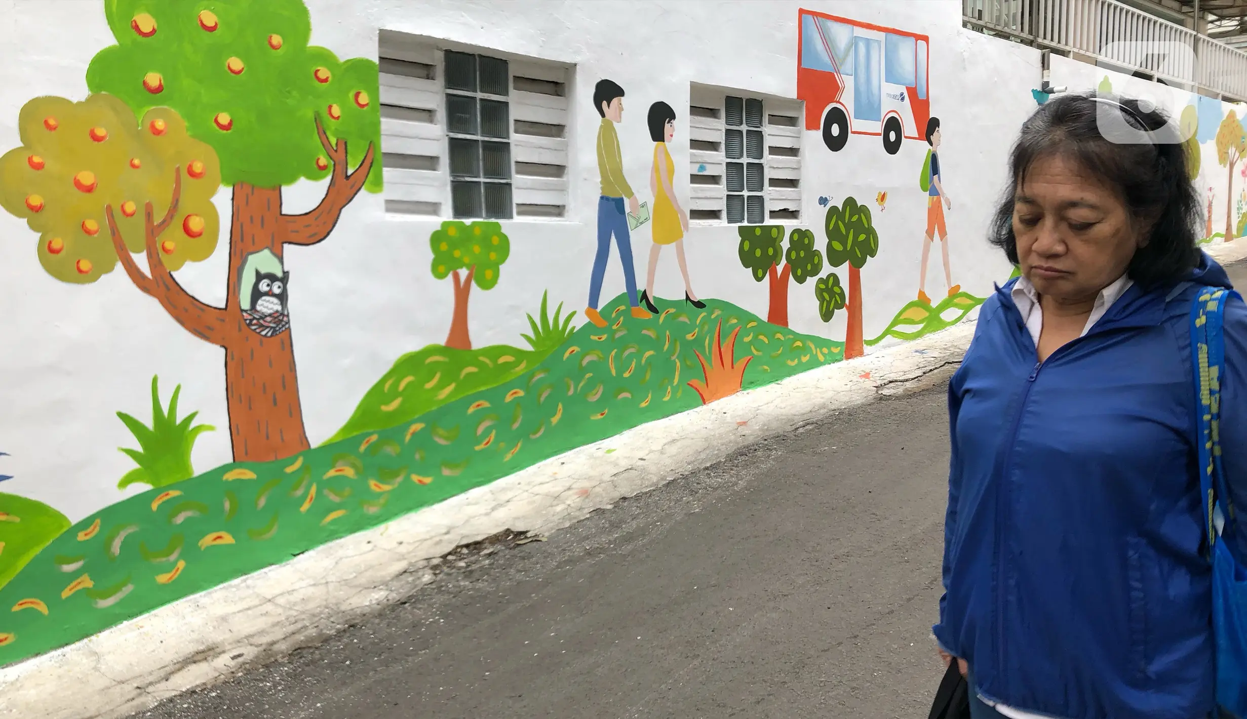 FOTO: Ditata PT MRT, Jalan Ini Jadi Terlihat Menarik - Foto Liputan6.com