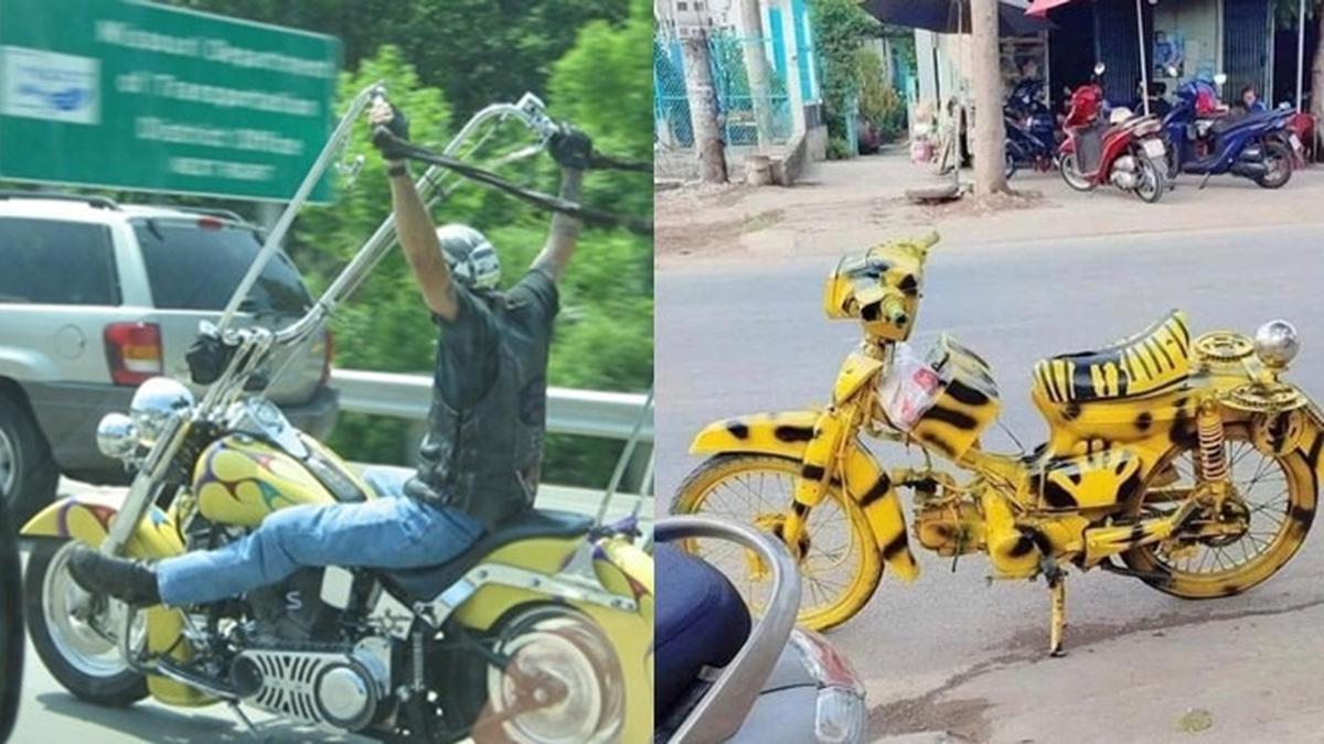 6 Modifikasi Motor Warna Kuning Ini Kelewat Unik, Fix Anti-Mainstream ...
